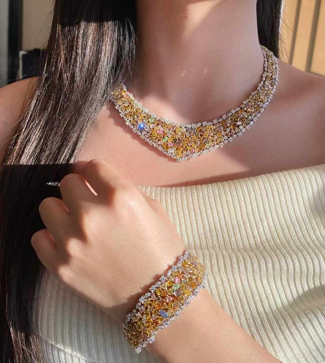 GIA Certified Fancy Color Diamond Jewelry | Shop Unique Pieces – Eze ...